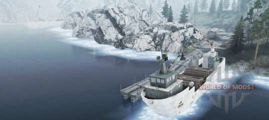 Kolyma el puerto de para MudRunner